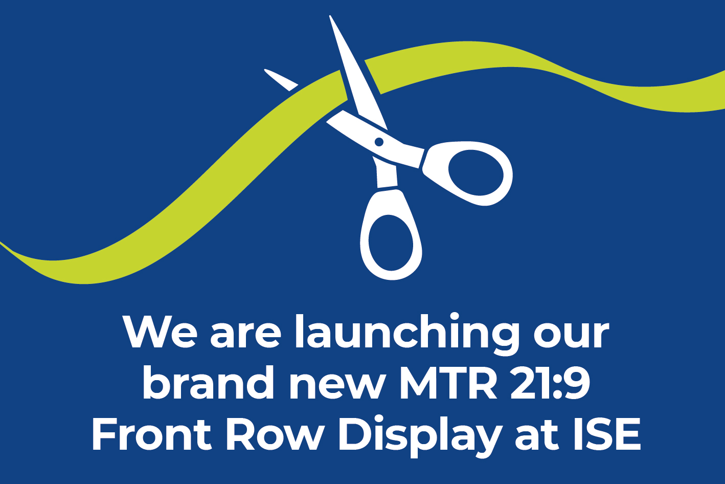 Introducing Our New 21 9 MTR Front Row Display Visual Displays Ltd Introducing Our New 21 9 MTR Front Row Display Visual Displays Ltd